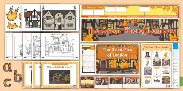 Great Fire of London KS1 Resource Pack (teacher made)
