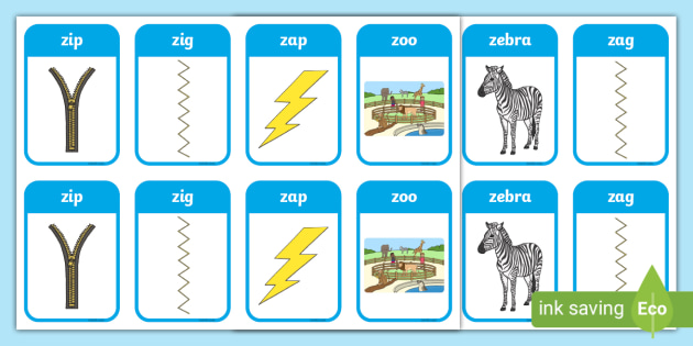 Words Starting With Z
