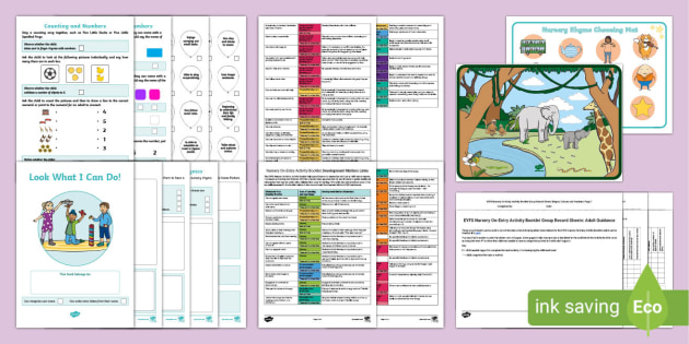 EYFS Nursery Baseline Assessment Activity Booklet EYFS Nursery Baseline Assessment Activity Booklet