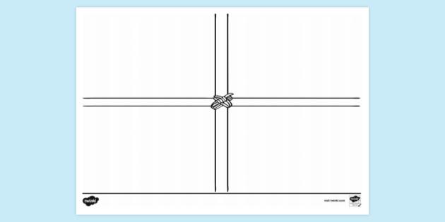 FREE! - String Wrapping the Join Colouring Sheet | Colouring Sheets