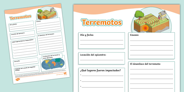 Hoja De Trabajo Sobre Terremotos