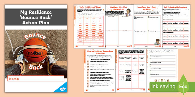Resilience 'Bounce Back' Action Plan Student Booklet