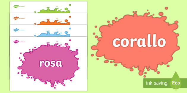 I Colori Poster (teacher made)