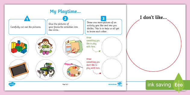 My Playtime (Teacher-Made)