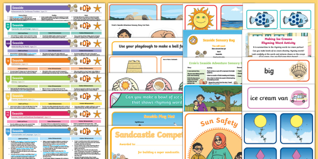 EYFS Seaside Planning & Continuous Provision Pack Ages 2-4 EYFS Seaside Planning & Continuous Provision Pack Ages 2-4