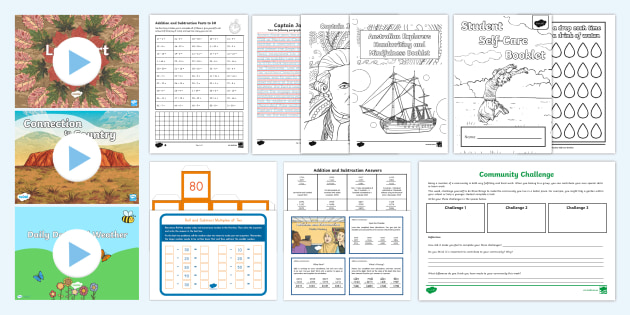 FREE! - Year 4 Term 1 Week 2 Remote Home Learning Pack Australian