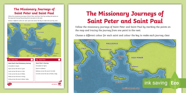 KS2 Saints Peter and Paul Activity (teacher made)