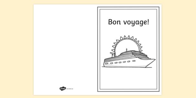 FREE! - Cruise Ship Holiday Card Colouring Activity