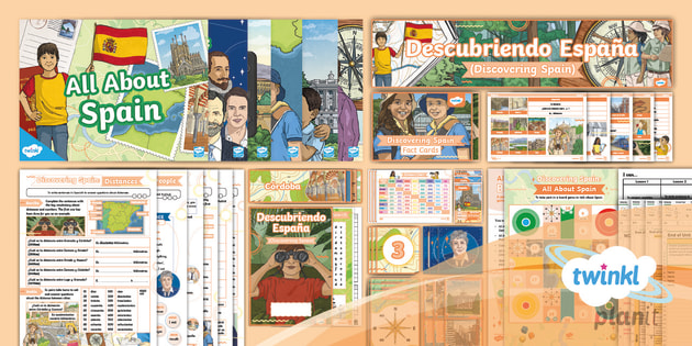 👉 PlanIt Year 6 Spanish Lesson Plans Pack: Discovering Spain