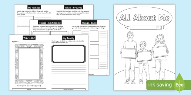 All About Me KS2 Activity Booklet - PSHE ResourcesAll About Me KS2 Activity