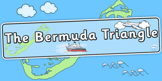 FREE! - Bermuda Triangle Display Banner (teacher made)