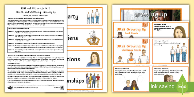 PSHE and Citizenship UKS2 Growing Up Additional Resources