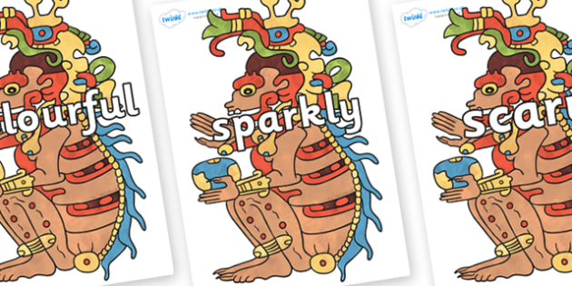 FREE! - Wow Words on Ah Puch (teacher made)