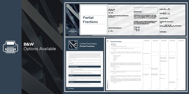 👉 Partial Fractions| A Level Maths | Beyond: Advanced