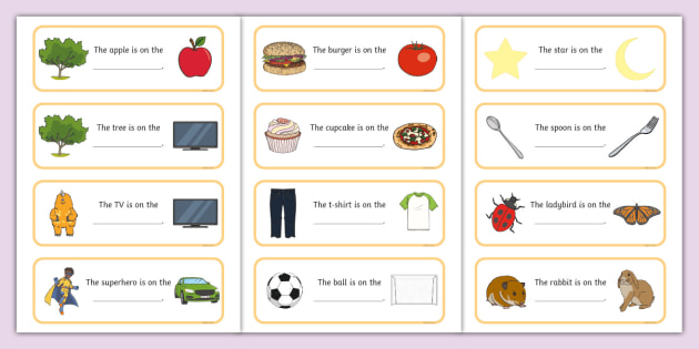 Finish The Sentence Worksheets Select The Correct Word To Complete The