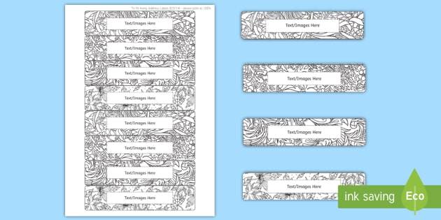 👉 Mindfulness Colouring Gratnells Tray Labels - Coloured Editable Gratnells