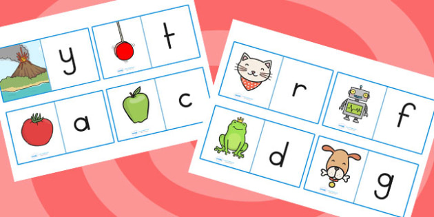 Initial Sound Loop Cards