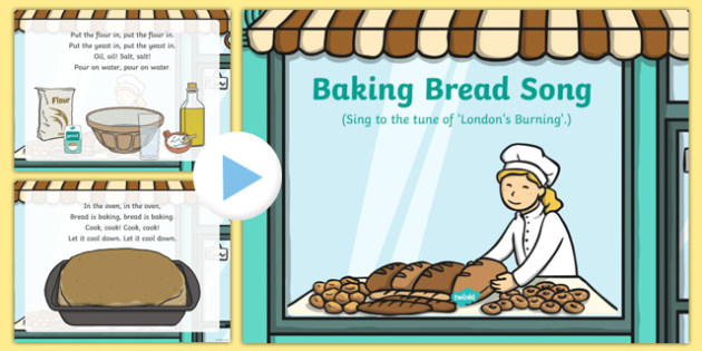 Baking Bread Song PowerPoint (teacher made)