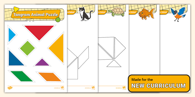 Tangram Puzzles | twinkl.co.uk
