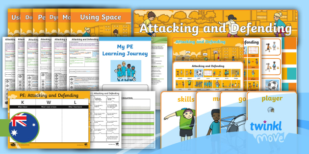 Year 1 Attacking and Defending Unit Pack (teacher made)