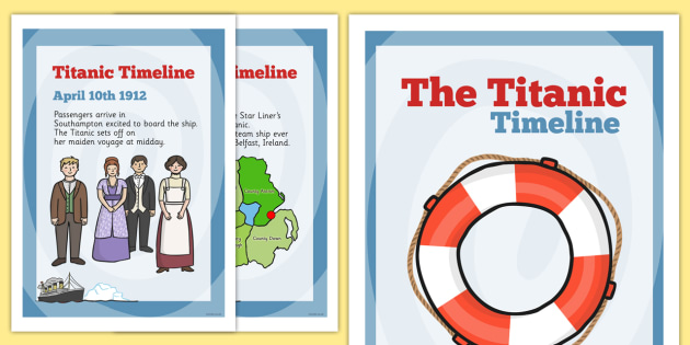 Timeline Of The Titanic – Rms Titanic Timeline – QNANCK