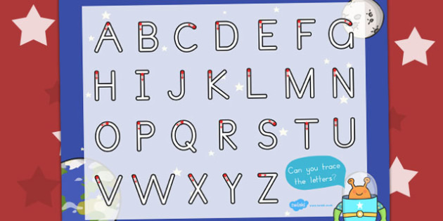 Space Themed Letter Writing Worksheet (teacher made)