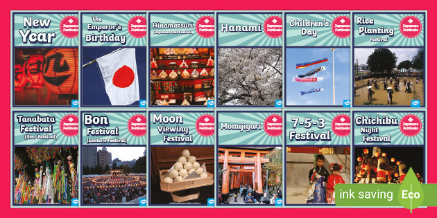 Japanese Festivals Posters