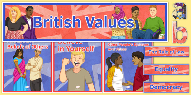 British Values Display Pack (teacher made)