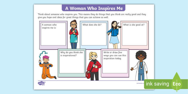 Inspirational Women Activity | IWD Resources | Twinkl