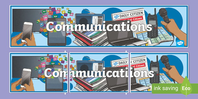 Communications Display Banner (Teacher-Made)