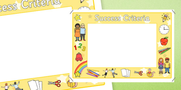 Success Criteria Guides | twinkl.com.au