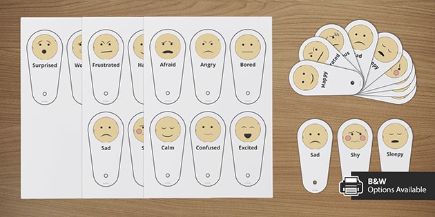 Emotion Fans | Wellbeing | Beyond (teacher made)