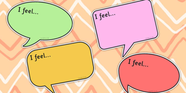 I Feel Speech Bubbles