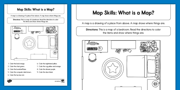 2nd Grade Map Skills • Twinkl.com