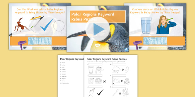 Geography Rebus Puzzles | twinkl.com.au