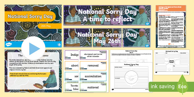 26 May National Sorry Day Resource Pack - Primary Resources