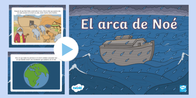 FREE! - PowerPoint: Historia del arca de Noé (teacher made)