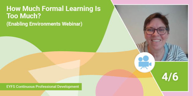 FREE! - Formal learning in the early years (teacher made)
