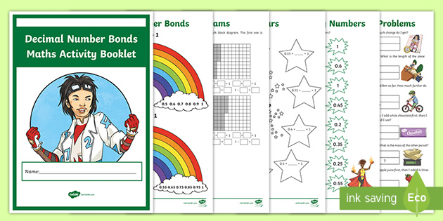 👉 KS2 Decimal Number Bonds Activity Booklet