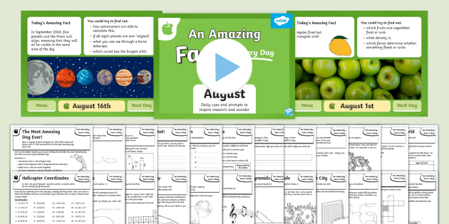 August Worksheets | twinkl.ca
