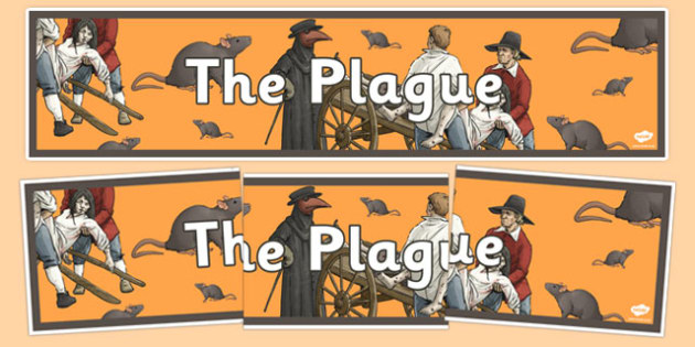 FREE! - The Plague Display Banner (teacher made)