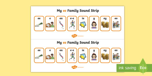 My EE Sound Family Strip - Sound family, EE, alternate