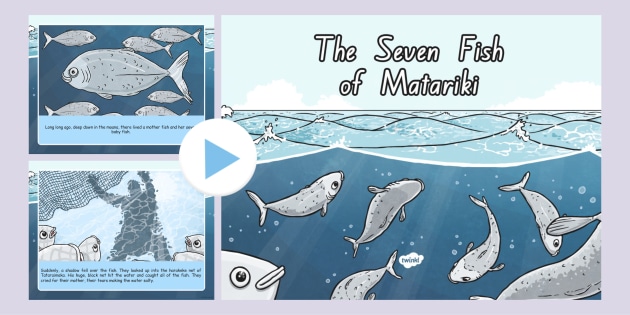 Seven Fish of Matariki PowerPoint | Māori Myth