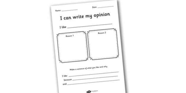 Opinion Worksheet - opinion, ourselves, ourselves worksheet
