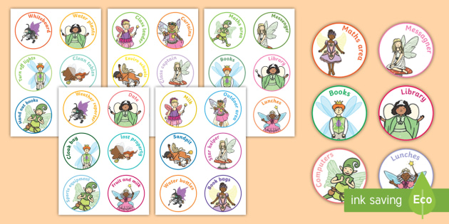 Fairy Job Labels
