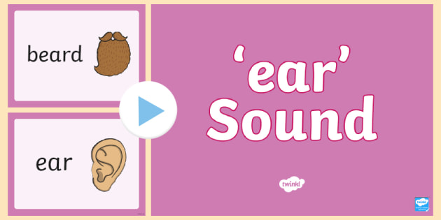 'ear' Sound PowerPoint - (teacher made)
