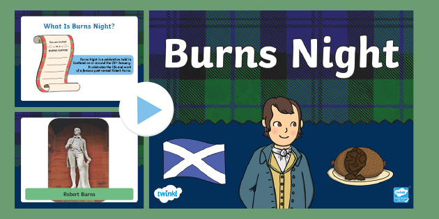 Whole School Assembly on Burns Night PowerPoint