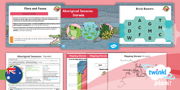 Year 1 HASS Geography Aboriginal Seasons Lesson 4 Darwin