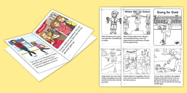 Going for Gold Guided Reader | Winter Olympics | Twinkl