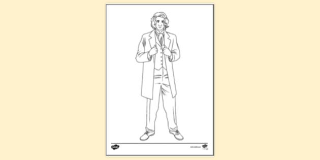 FREE! - Mr Rochester Colouring Sheet | Colouring Sheets